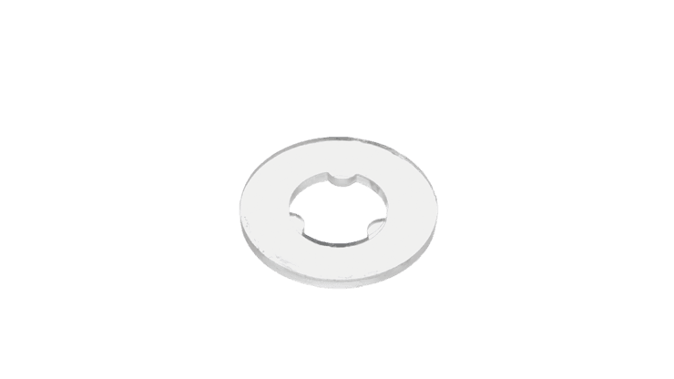 Polycarbonate Anti Loss Flat Washer – High Performance Polymer